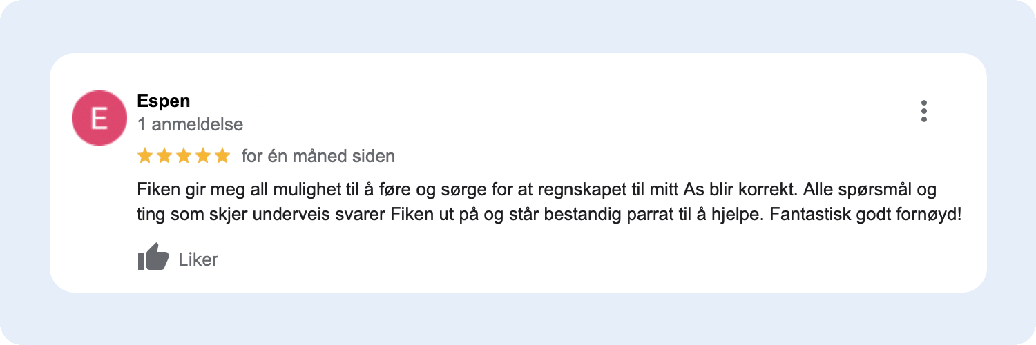 Derfor er det trygt å føre regnskapet selv i Fiken